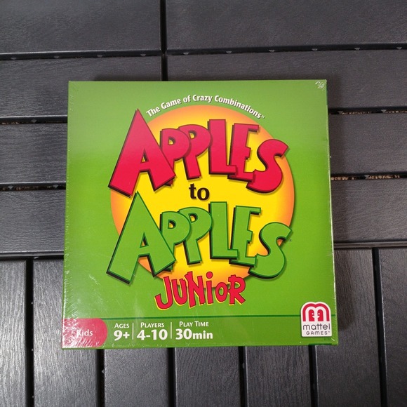 Mattel | Games | Apples To Apples Junior Board Game New Sealed Rb ...